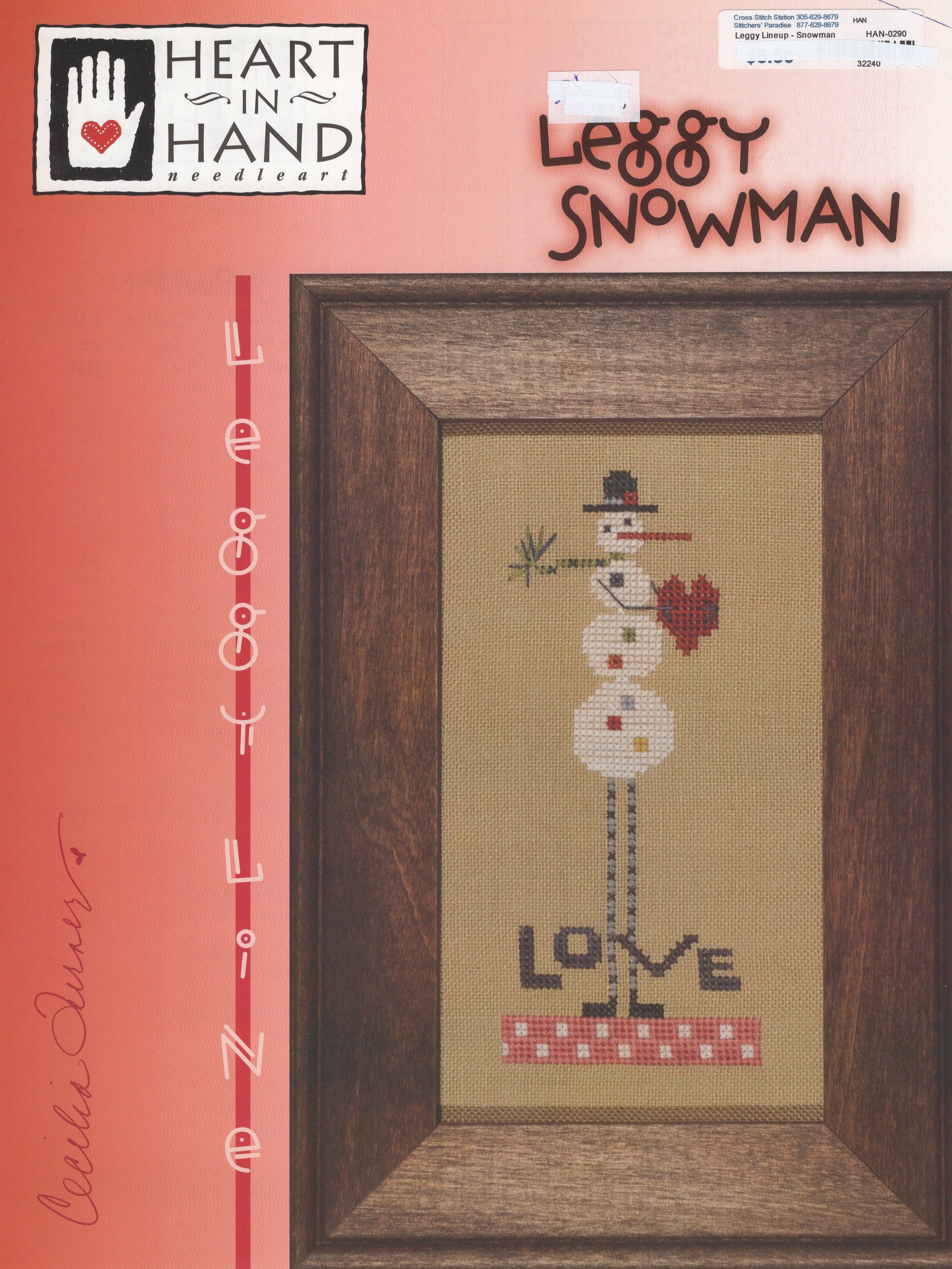 Leggy Snowman – Peach State Cross Stitch