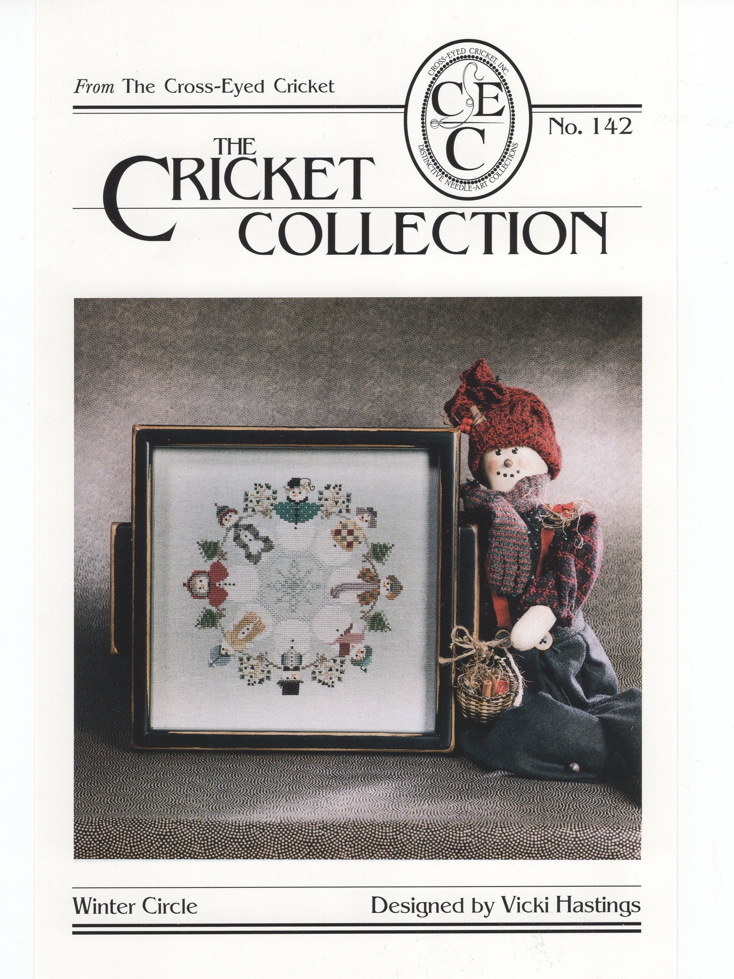 The Cricket Collection, Winter Circle - #142 – Peach State Cross Stitch