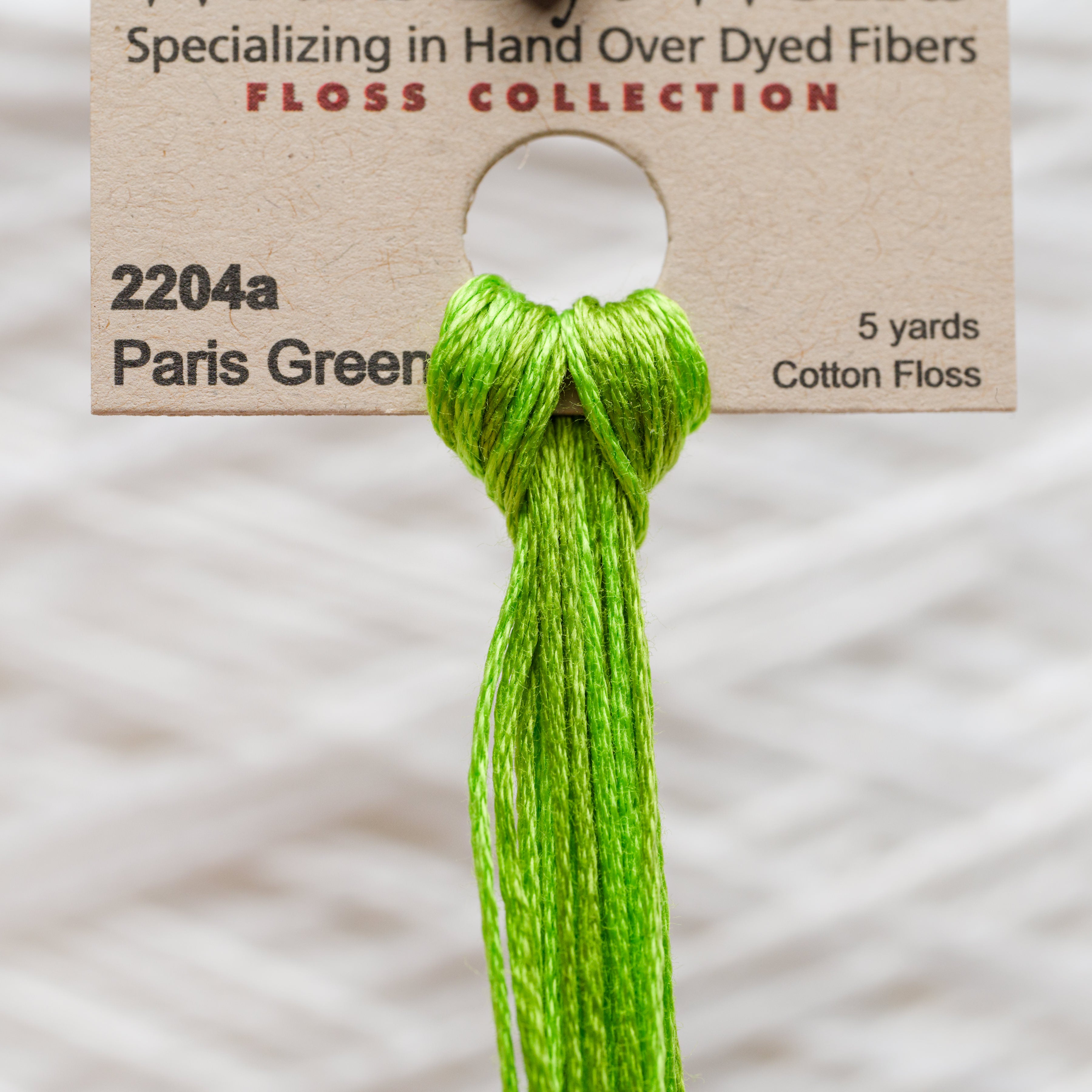 Weeks Dye Works - Paris Green, 2204a – Peach State Cross Stitch